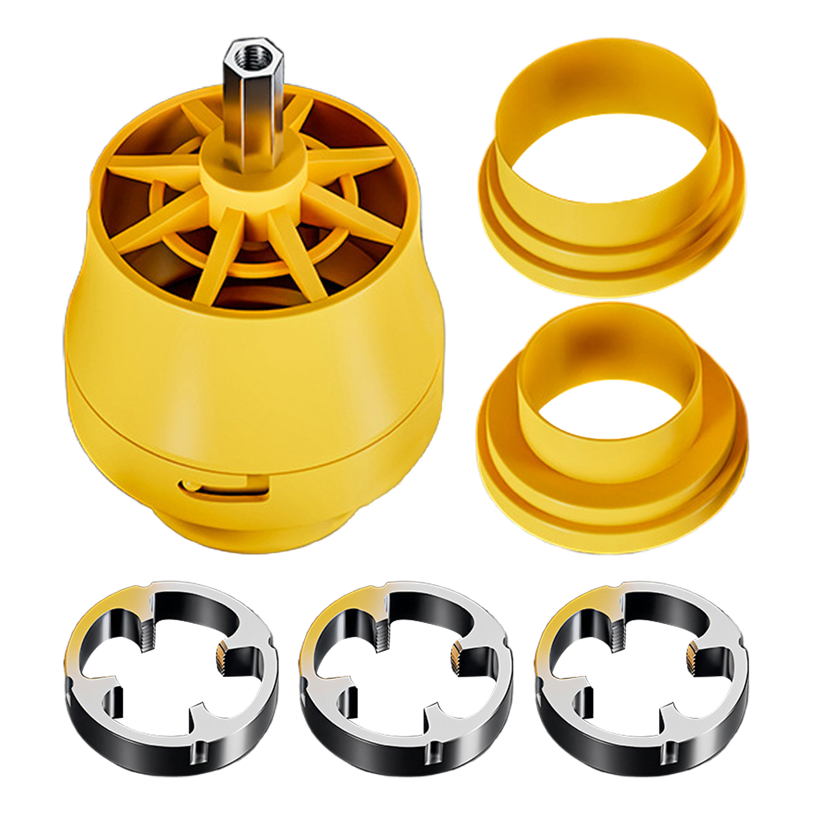 PVC Thread Maker Tool Pipe Threader Plumbing Tool Pipe Tap Die Set ...