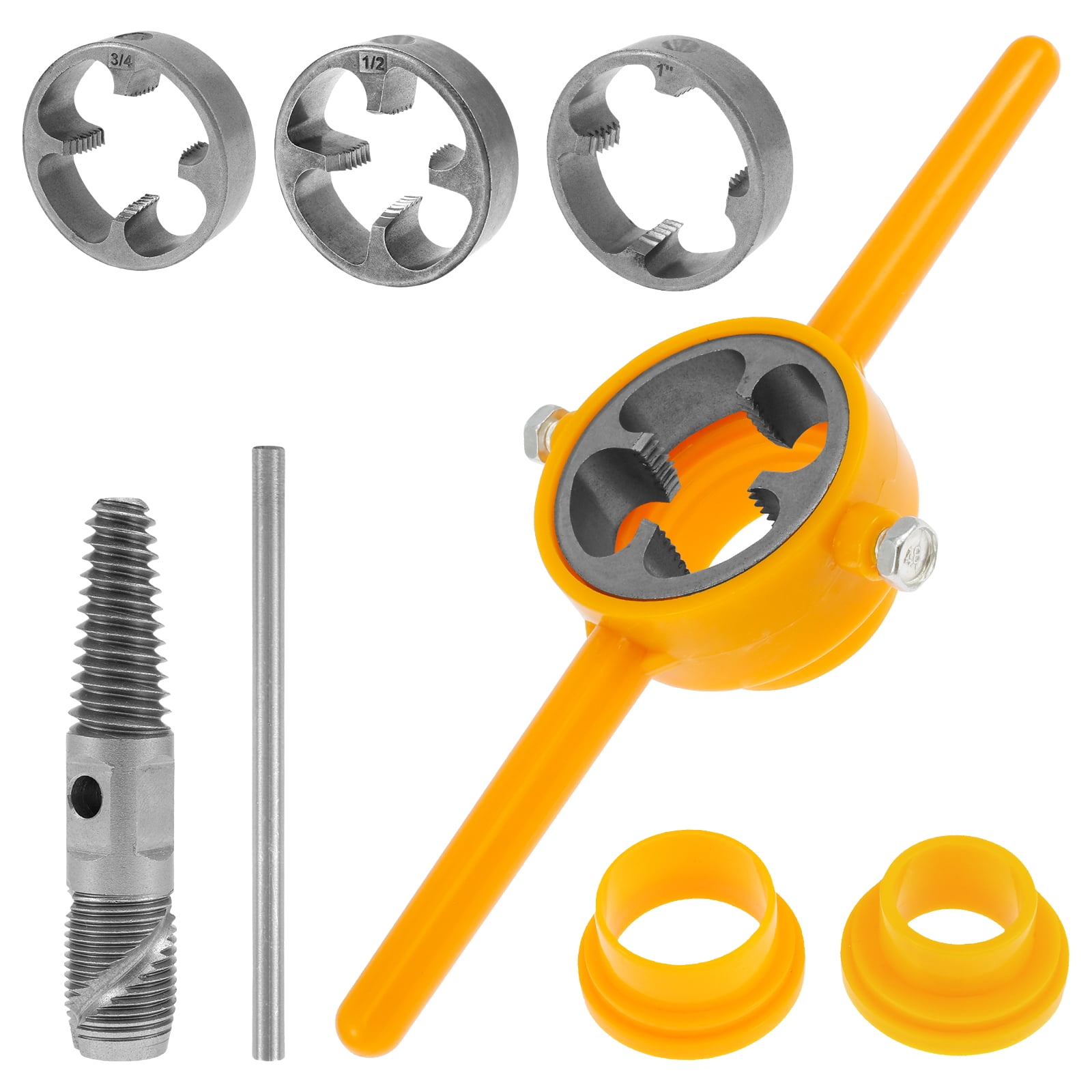 PVC Thread Maker Tool and Plumbing Screw Extraction Tool Kit Pipe ...