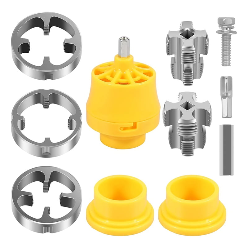 PVC Thread Maker Tool for Electric Drill,PVC Pipe Threader Plumbing ...