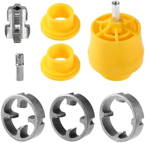 PVC Thread Maker Tool for Electric Drill, Pipe Threading Tool PVC Pipe ...