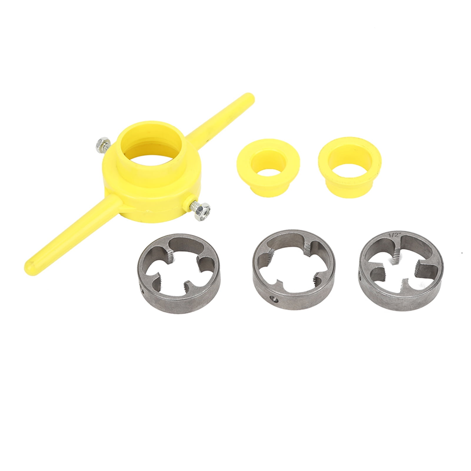 PVC Thread Tool Maker Pipe NPT Round Die Set Pipe Threader Plumbing ...