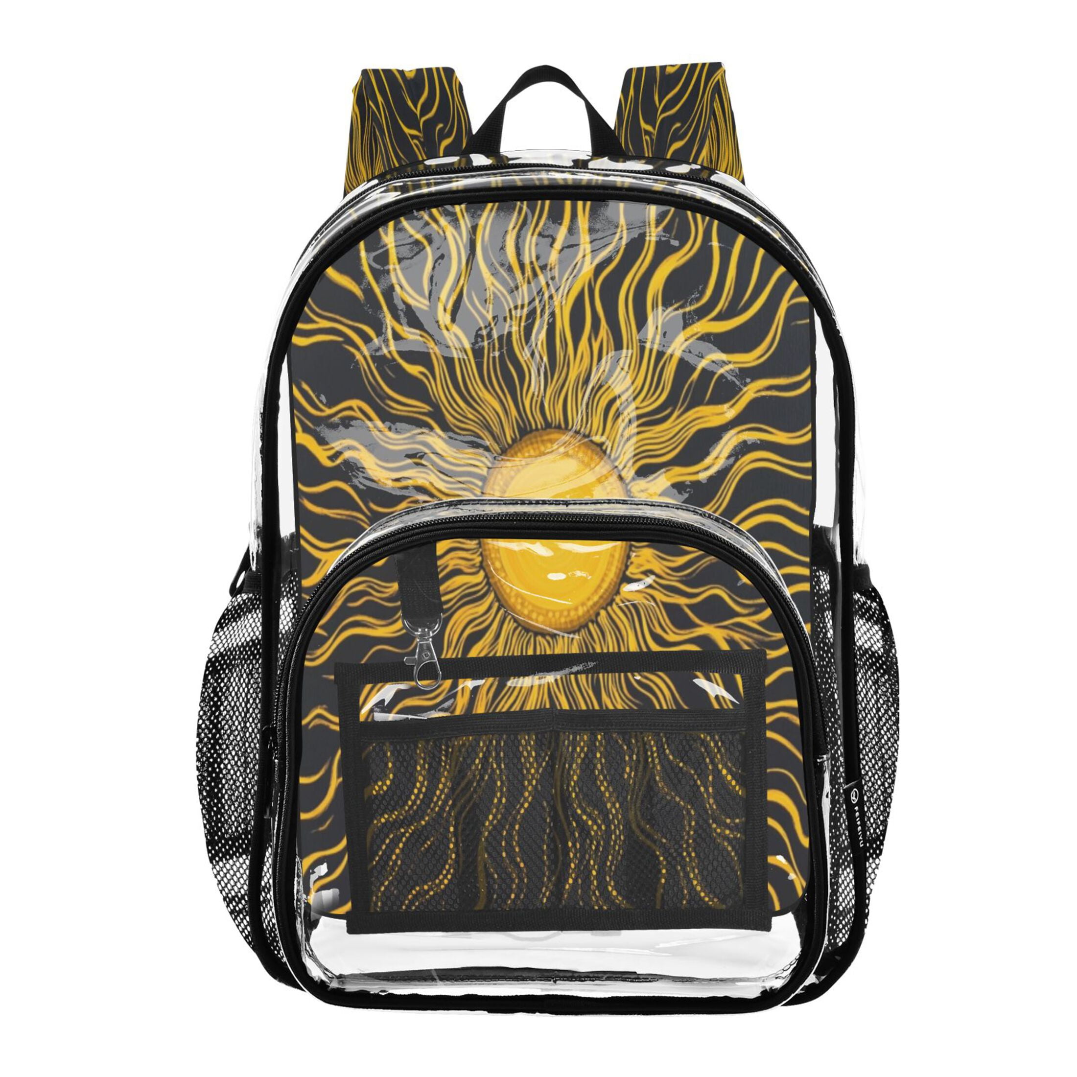 PVC Transparent Backpack, Backpack, Beautiful Backpack, Suitable for ...