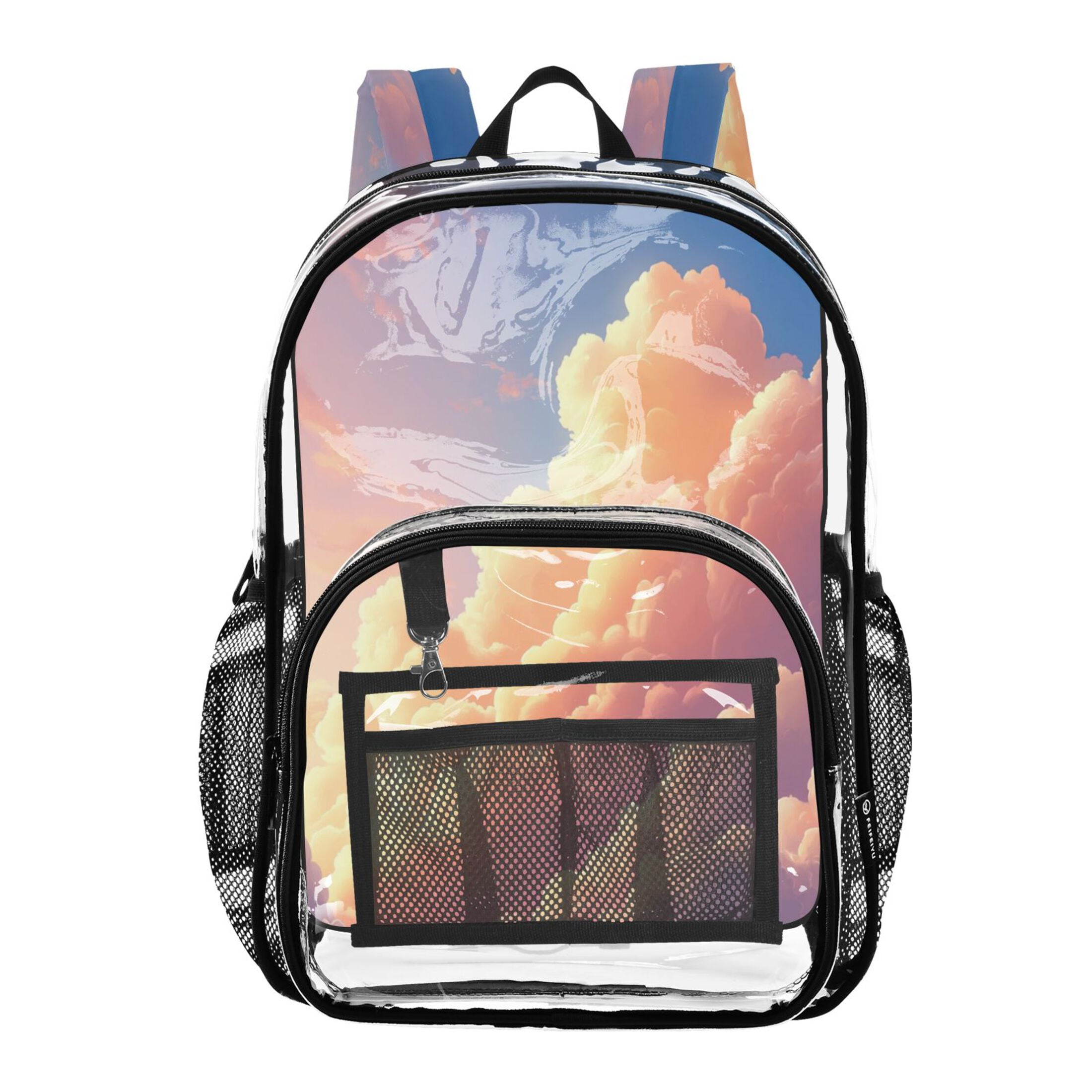PVC Transparent Backpack, Backpack, Beautiful Backpack, Suitable for ...