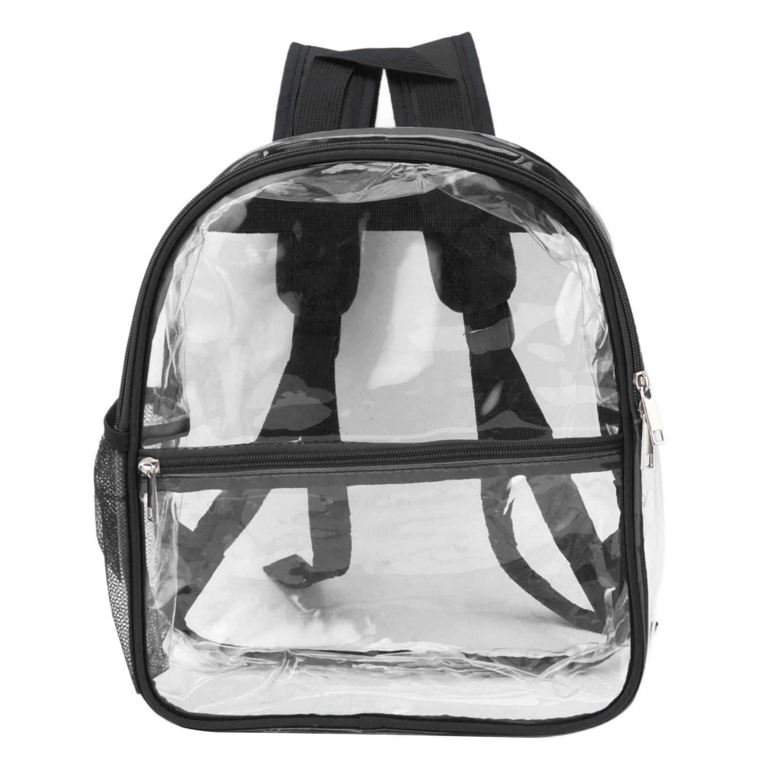 PVC Transparent Backpack Portable PVC Zipper Design High Capacity Clear ...
