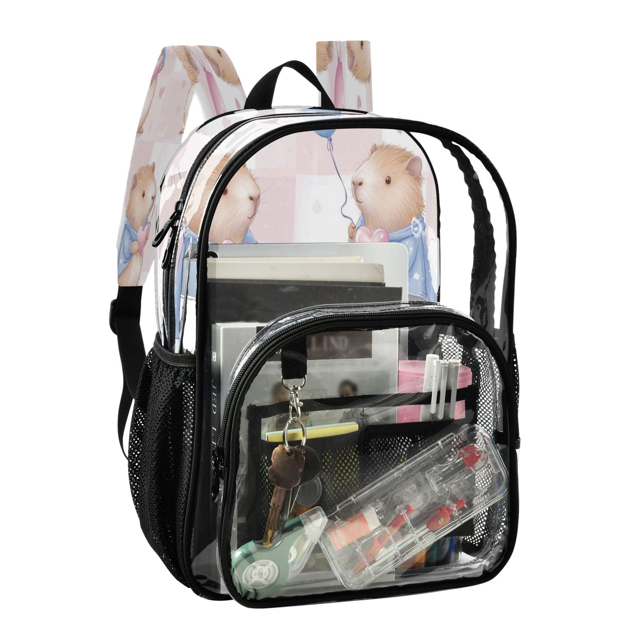 PVC Transparent Backpack Stylish & Durable Clear Backpack Perfect for ...