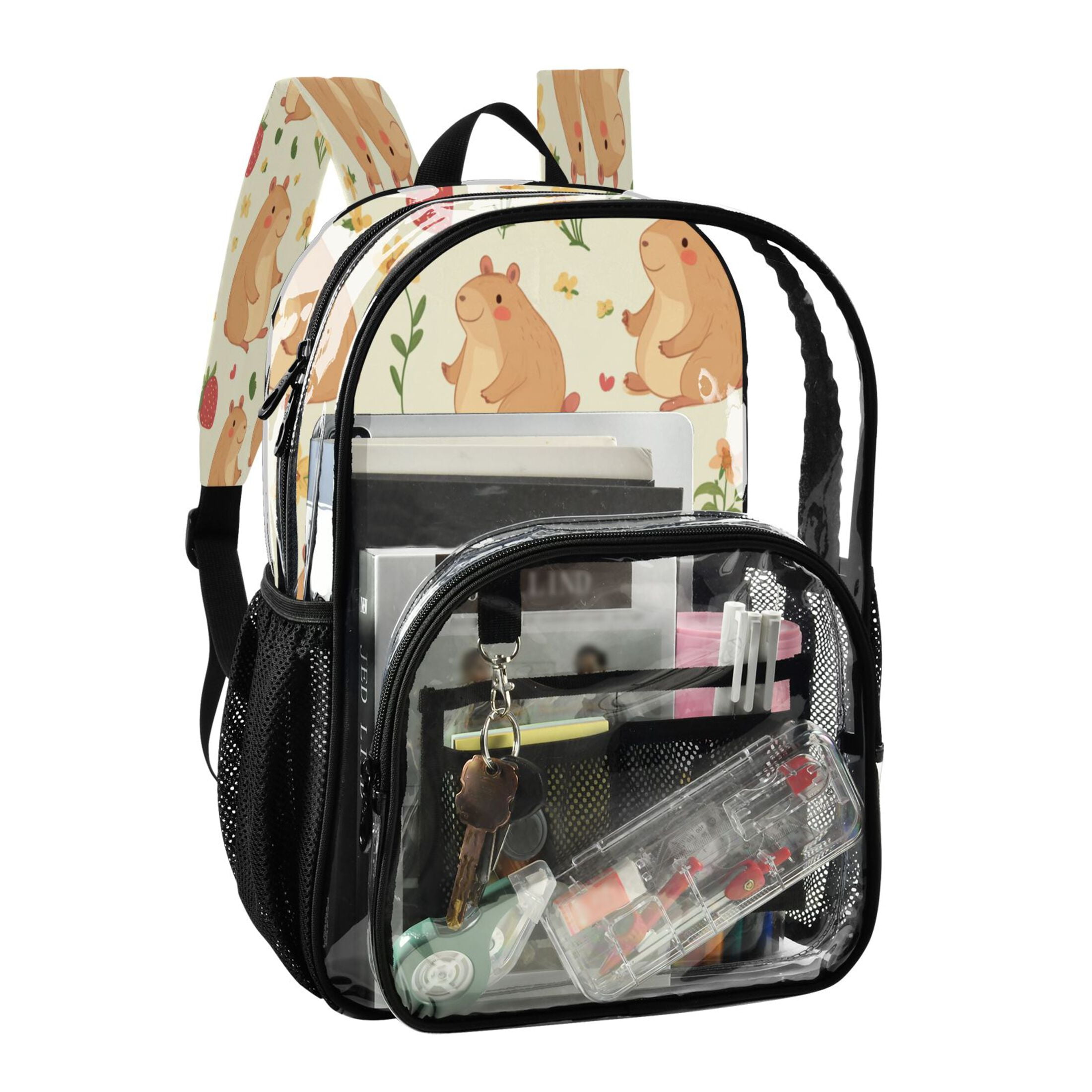 PVC Transparent Backpack Stylish & Durable Clear Backpack Perfect for ...