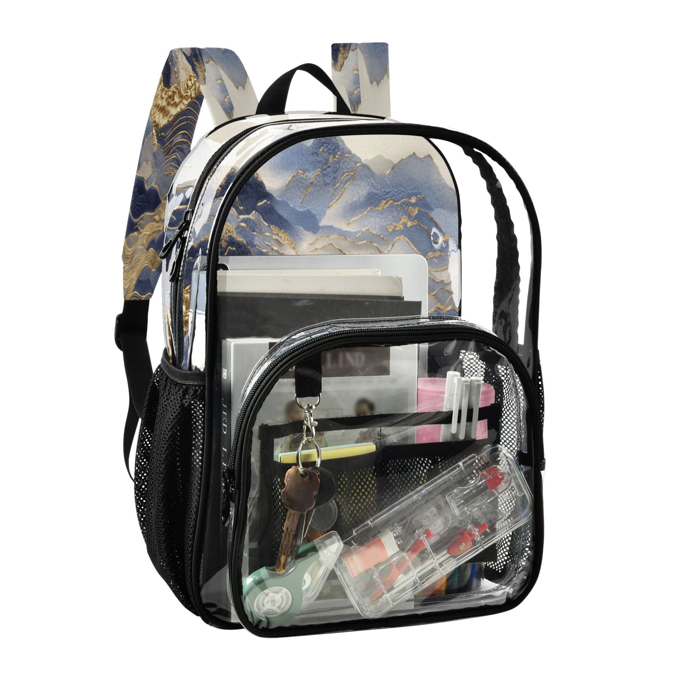 PVC Transparent Backpack Stylish & Durable Clear Backpack Perfect for ...