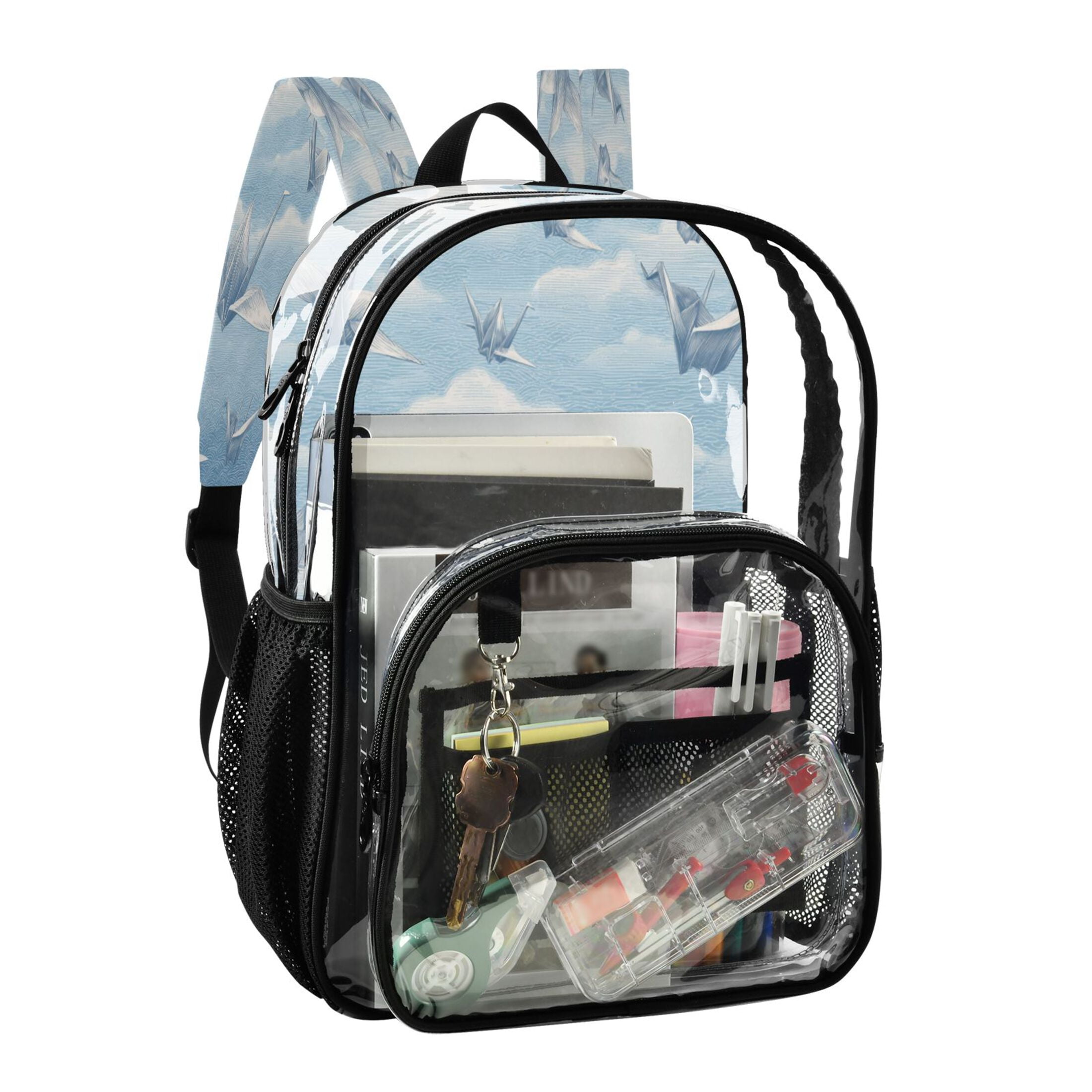PVC Transparent Backpack Stylish & Durable Clear Backpack Perfect for ...