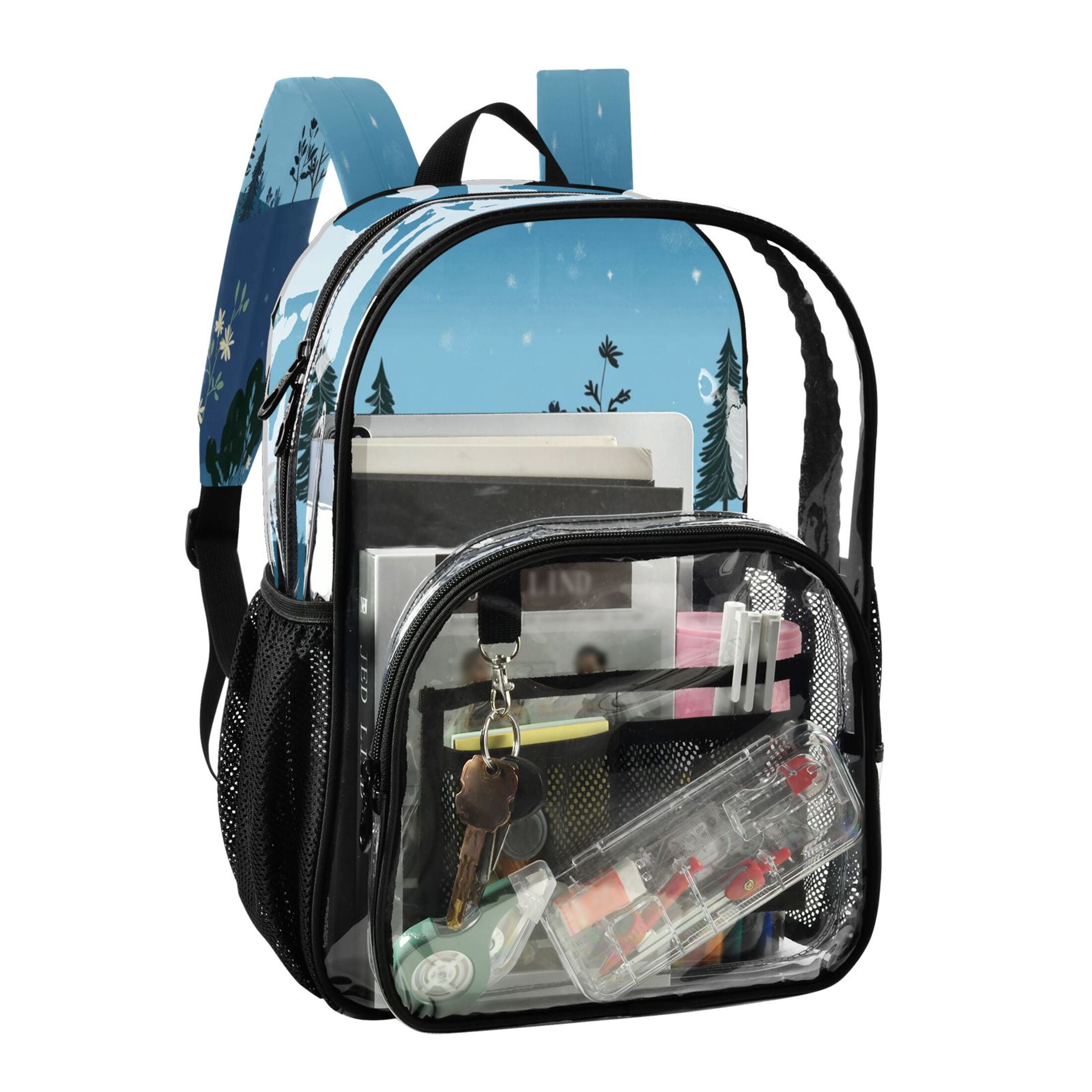 PVC Transparent Backpack Stylish & Durable Clear Backpack Perfect for ...