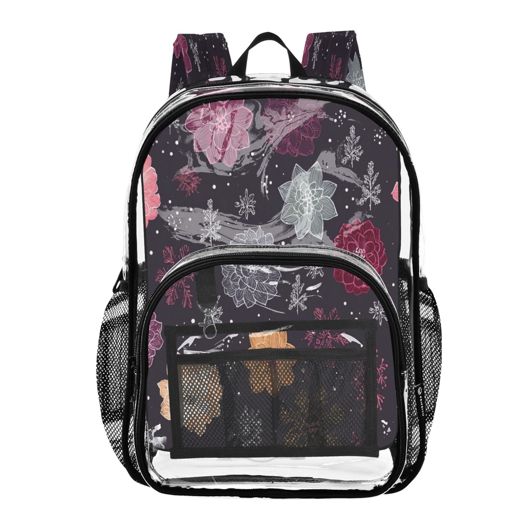 PVC Transparent Backpacks Clear Backpack for Travel and Outings Hand ...