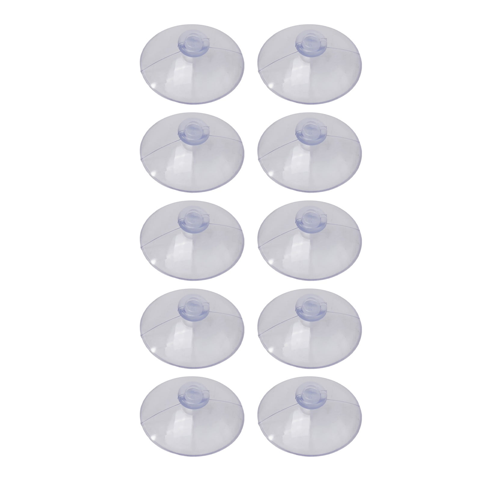 PVC Transparent Suction Cups Kitchen Bathroom Glass Wall Hooks ...