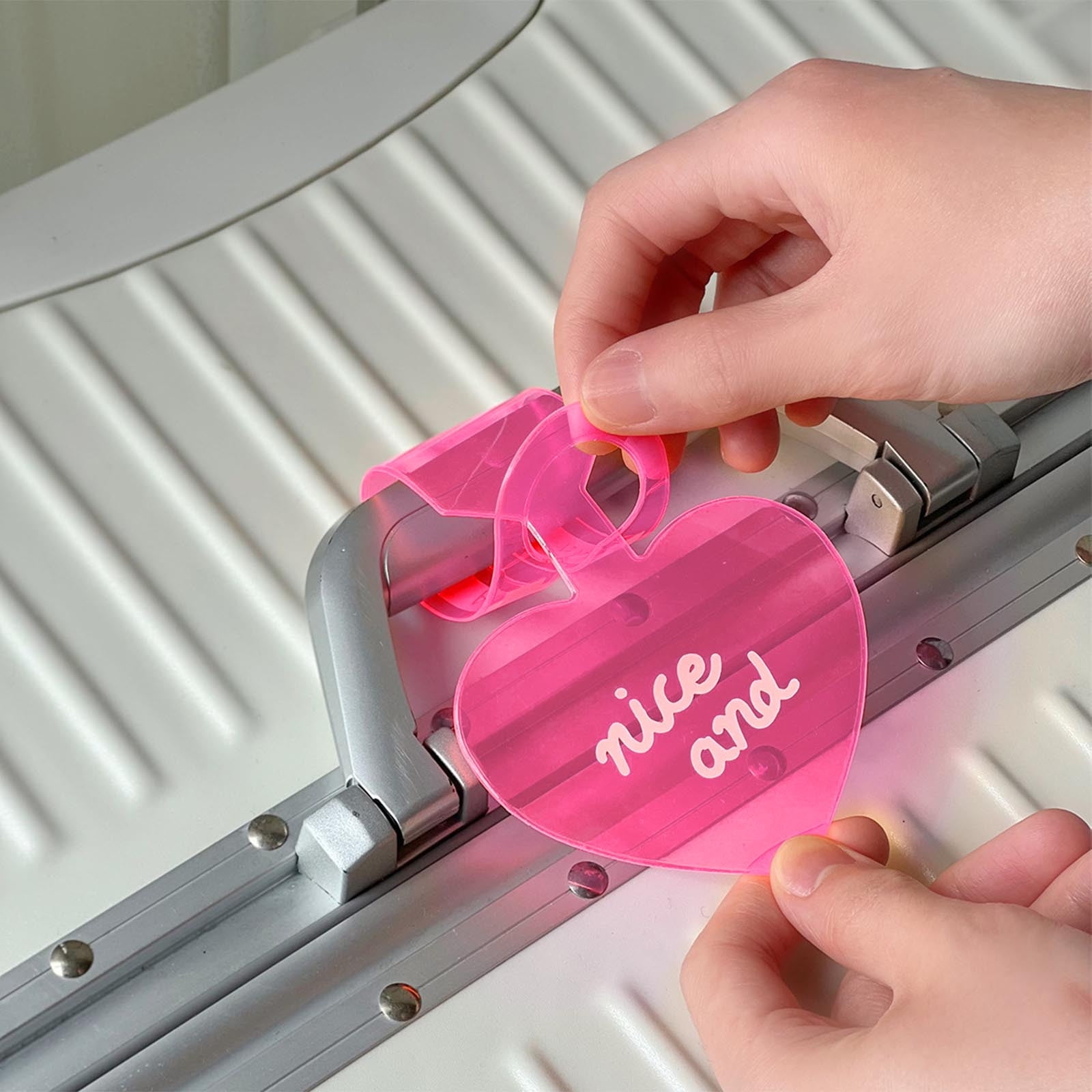 PVC Travel Luggage Tag, Hangable Check-In Tag, Durable Plastic ...