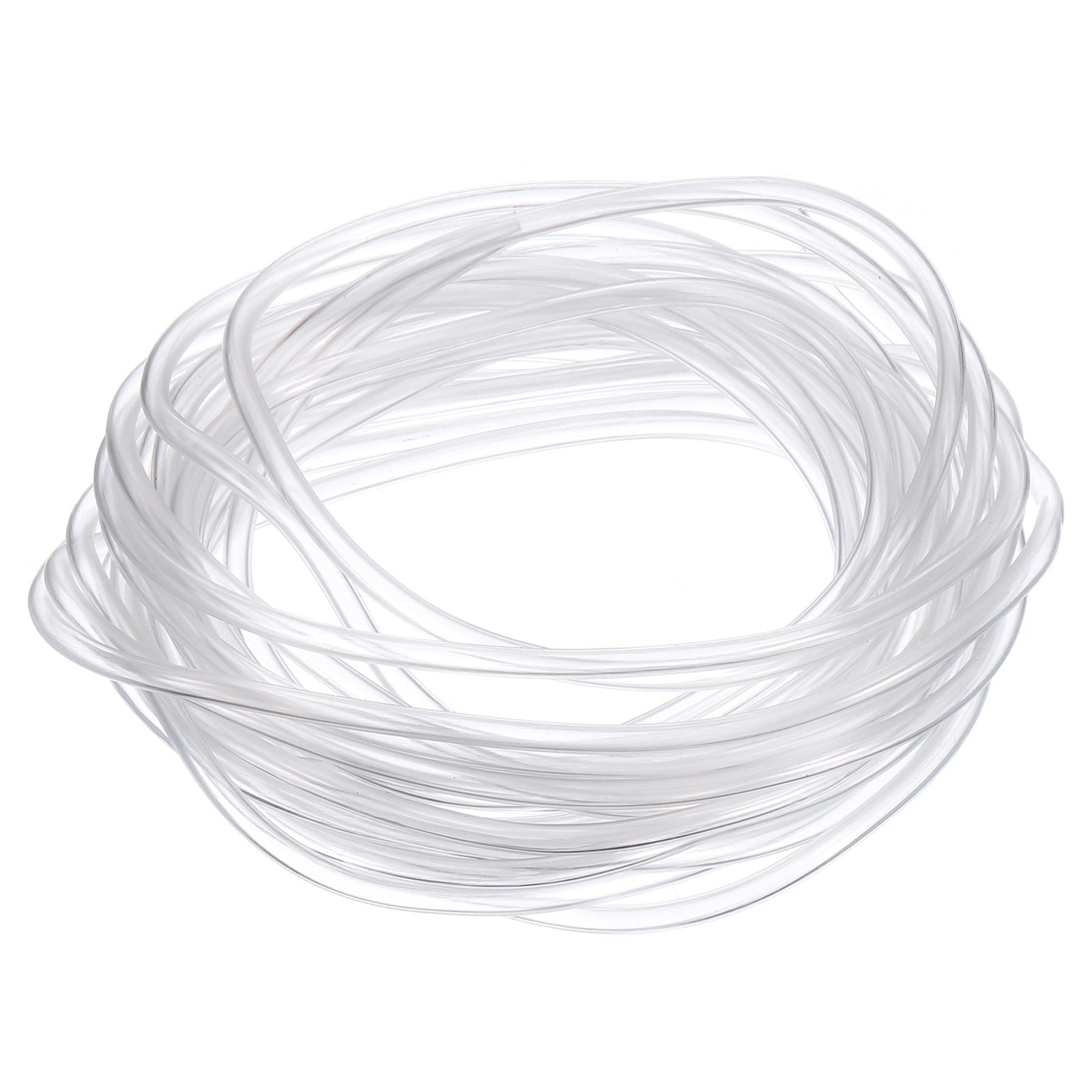 PVC Tubing, 1.8mm ID x 2.7mm OD - 13 Feet Long Clear Vinyl Water Pipe ...