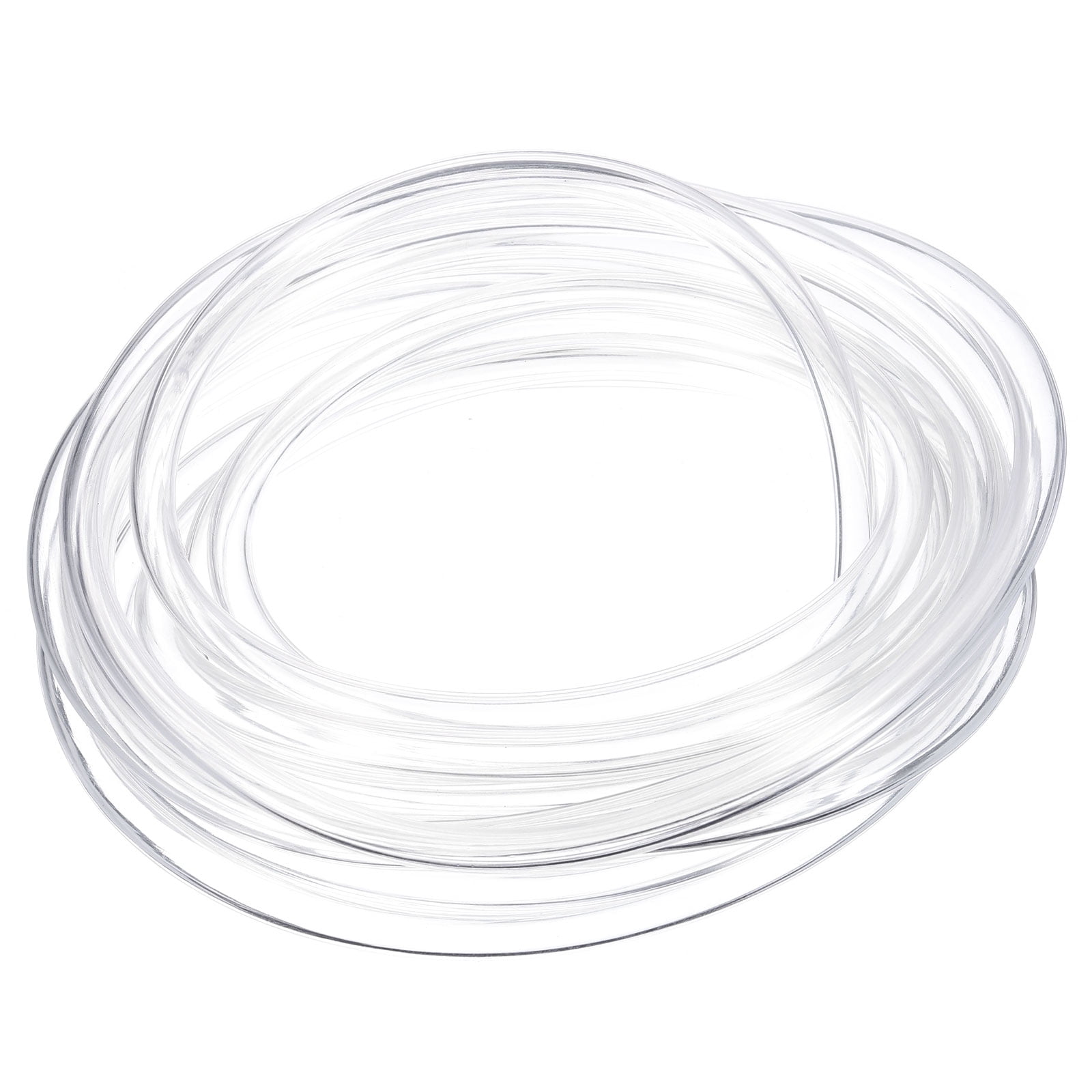 PVC Tubing, 5mm ID x 7mm OD - 13 Feet Long Clear Vinyl Water Pipe ...