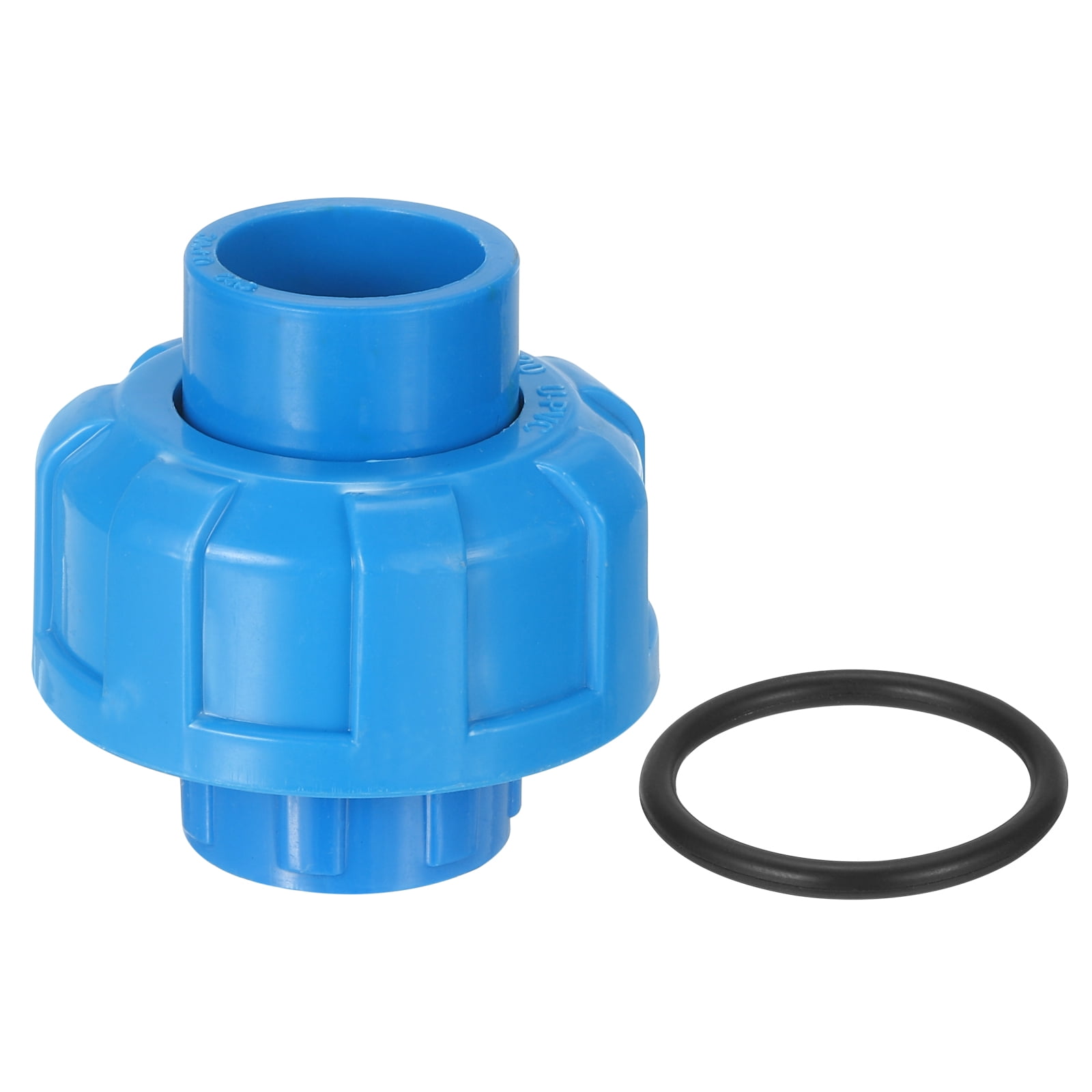 PVC Union Pipe Fitting, 1Pcs 20mm(3/4") PVC Slip Union Coupling Adapter ...