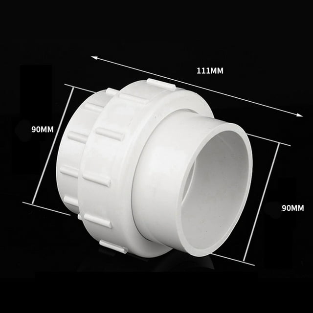 PVC Union Water Supply Pipe Joint, Pipe Accessories 63/75/90/110mm ...