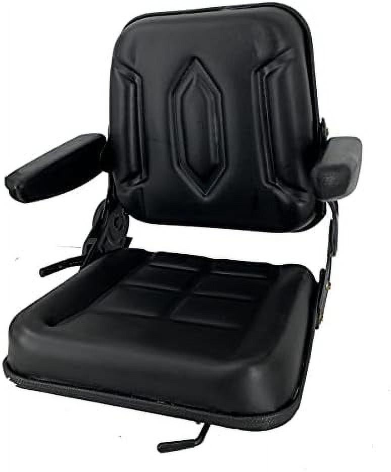 PVC Universal Forklift Seat - Komatsu Style with Adjustable Back ...