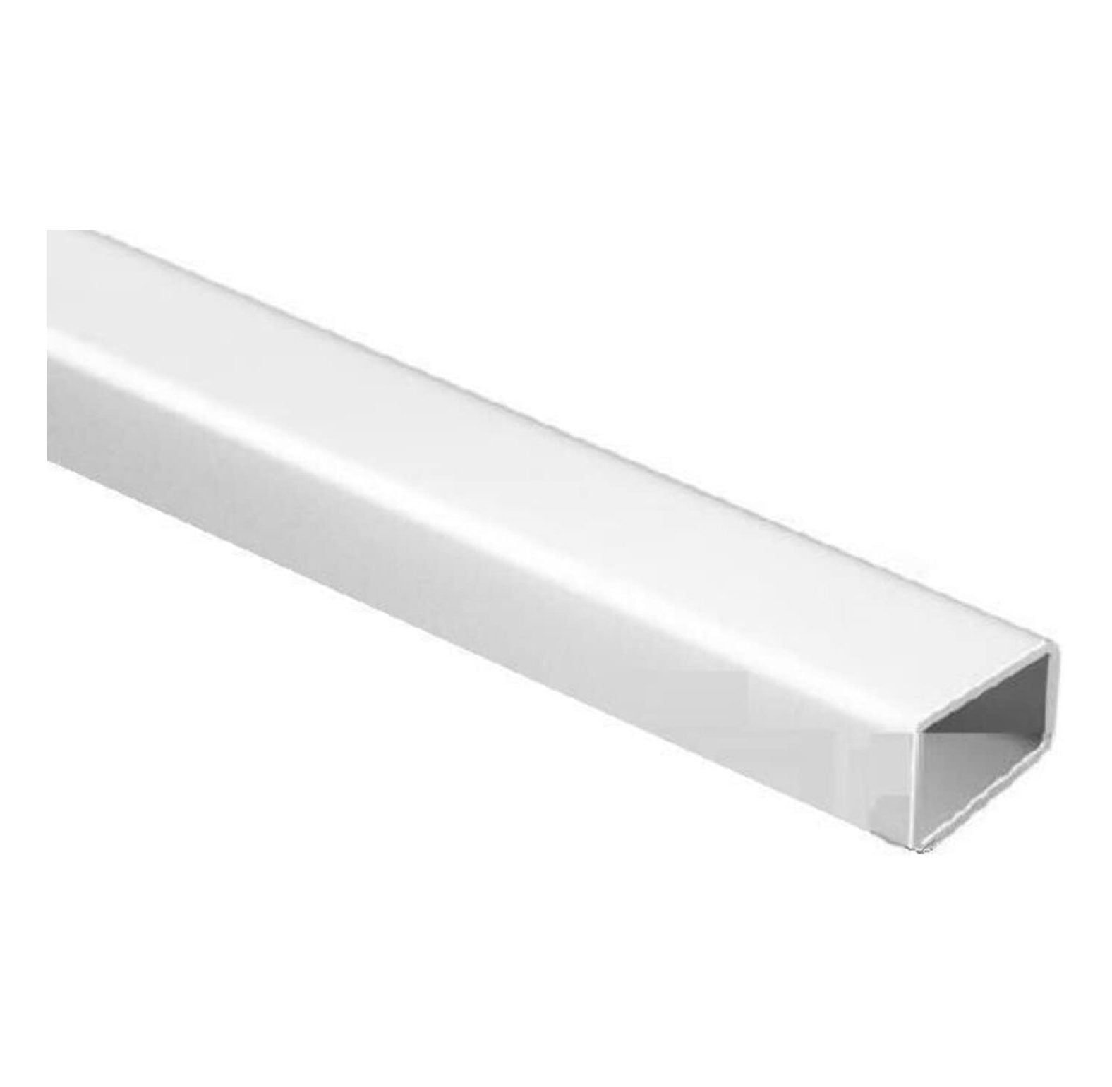 PVC (Vinyl) Fence Rail (Top or Bottom Rail) - 2" x3-1/2 x8' - Walmart.com