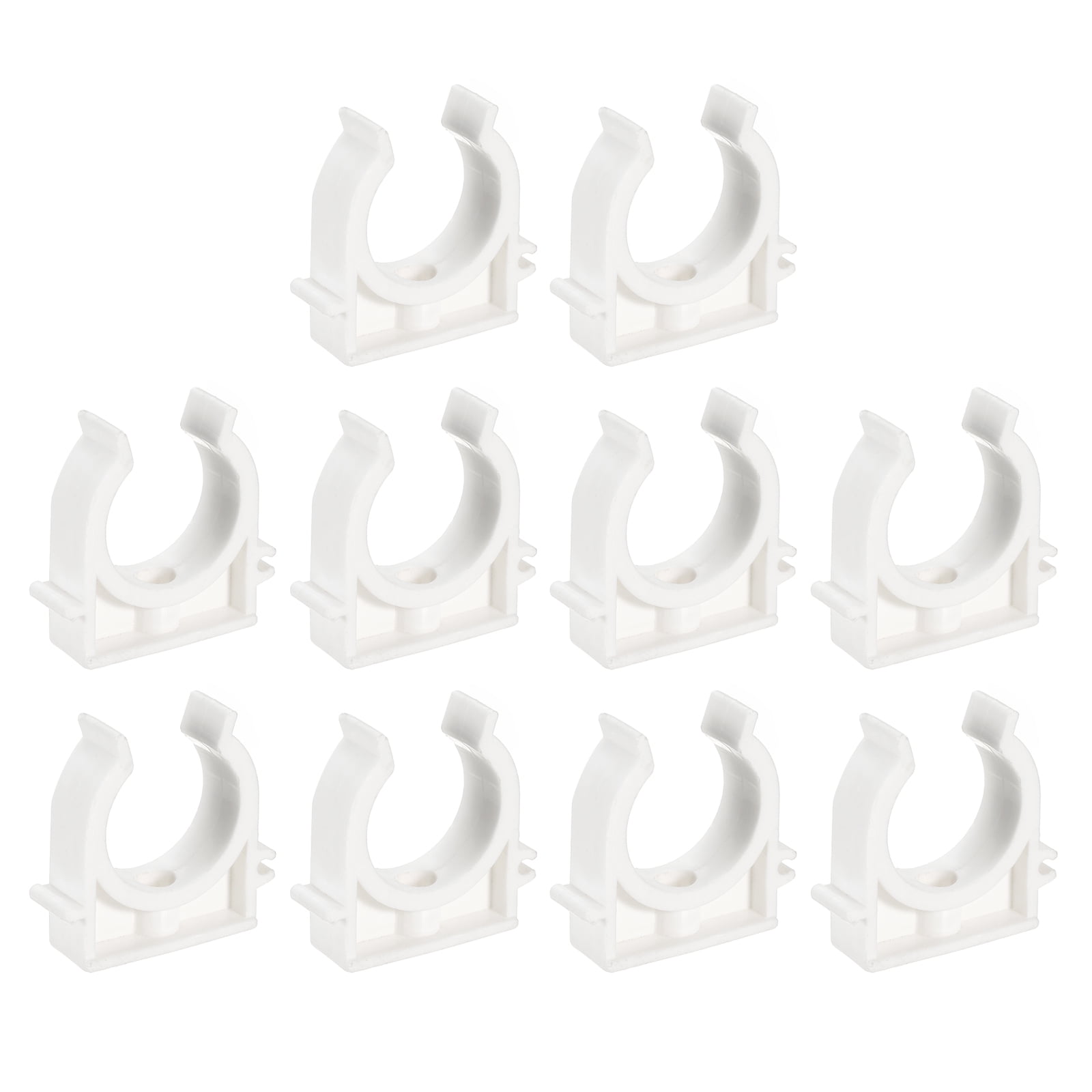 Water Pipe Clamps, 10 Pack Fit for 32mm(1-1/4") OD Hose U-Shaped Pipe ...