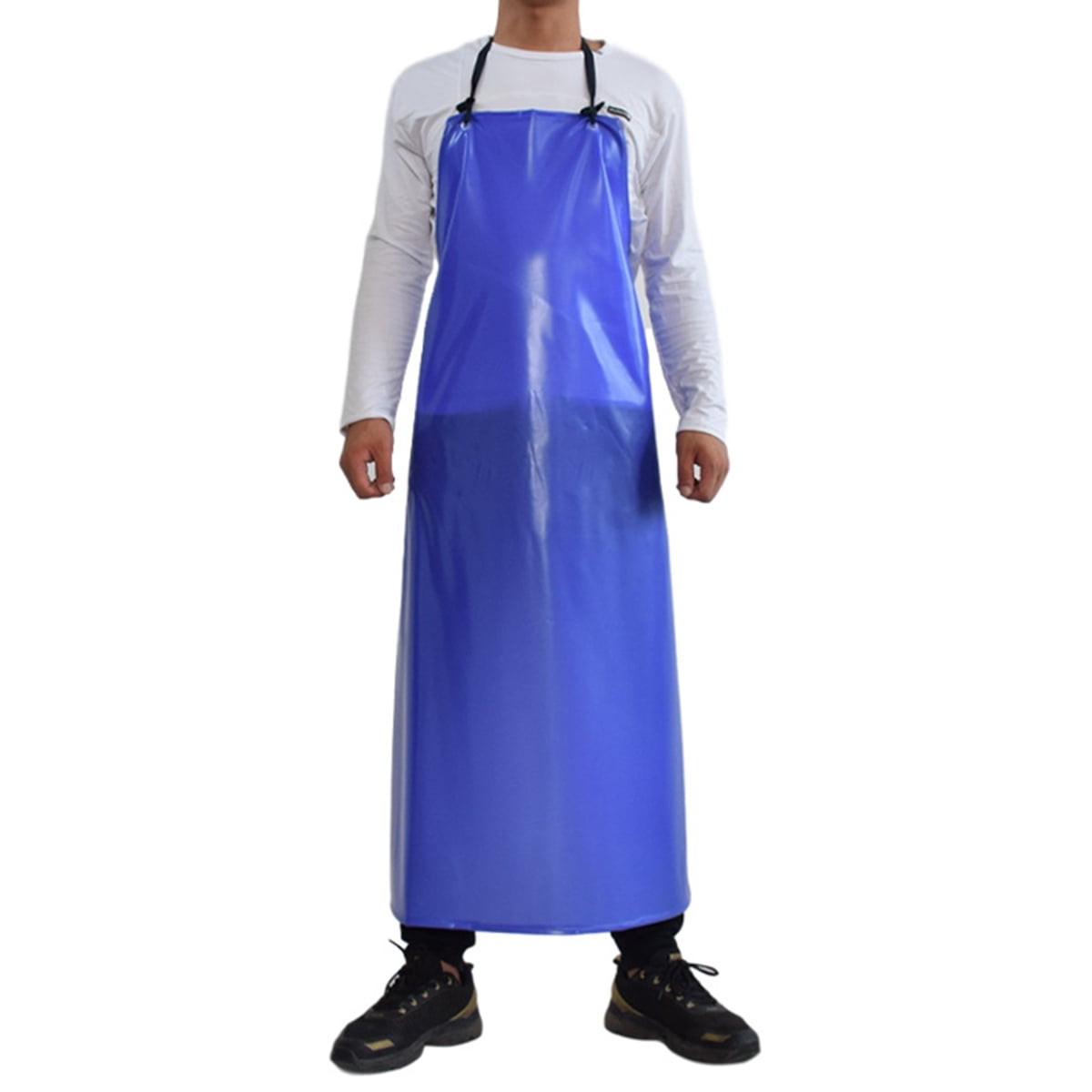 PVC Waterproof Apron for Men and Women, Heavy Duty Durable Ultra ...