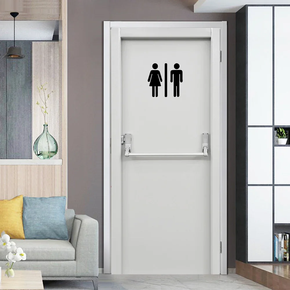 PVC Waterproof Door Sticker White Wood Self-adhesive Wallpaper Doors ...