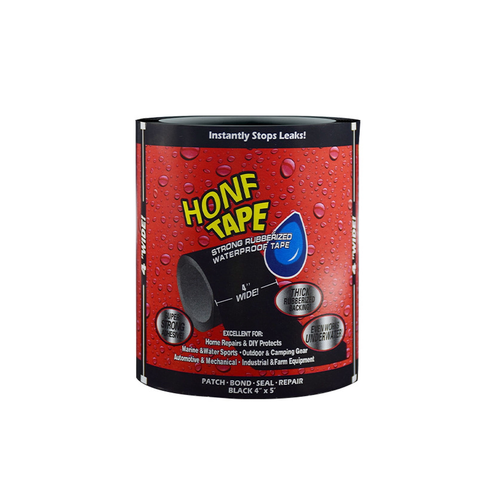 PVC Waterproof Sealant Tape, 2" x 5' Self-Adhesive & Flexible - for ...