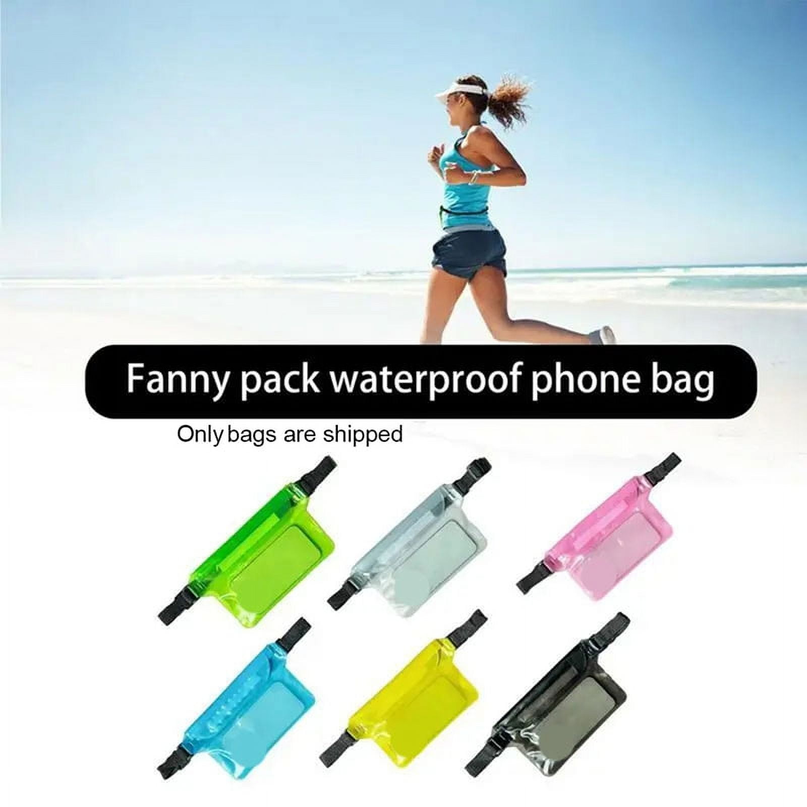 PVC Waterproof Swimming Bag Ski Drift Diving Shoulder Waist Pack Bag ...