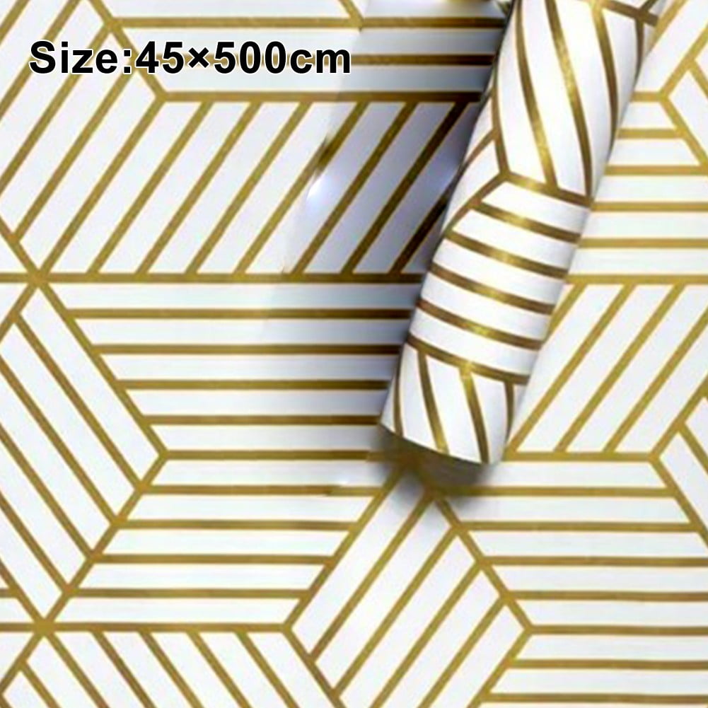 PVC Waterproof Wallpaper Roll Self-Adhesive Wall Sticker for Bedroom ...