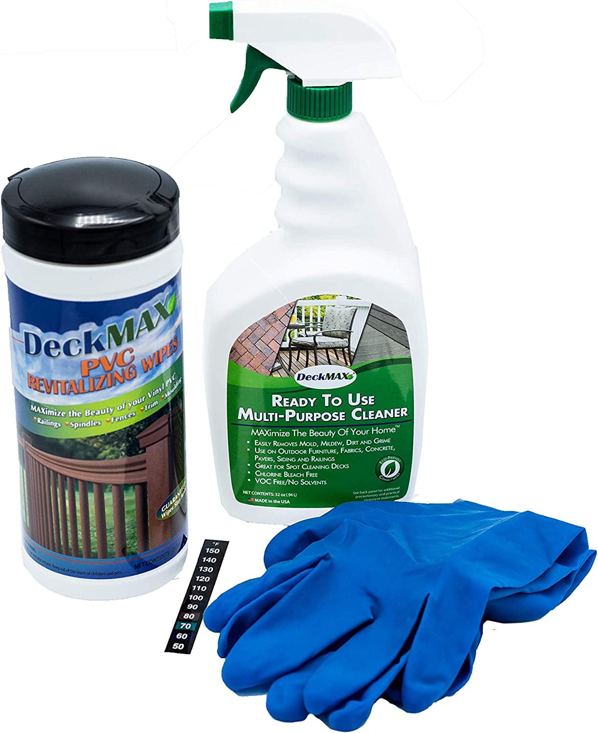 PVC Wipe Bundle-Clean & Revitalize PVC Railings & Trim with Our PVC ...