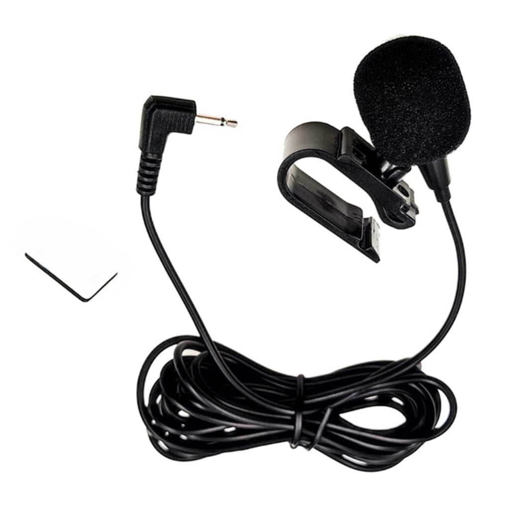 PVC Wired 2.5mm/3.5mm Stereo Jack Mini Car Microphone External Mic for ...
