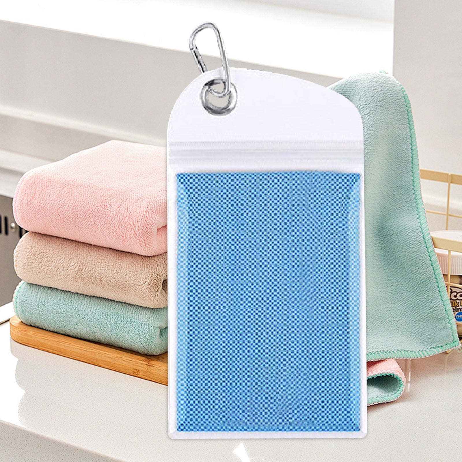 PVC Zip Lock Bags with Hang Hole Waterproof Reusable Pouch for Travel ...