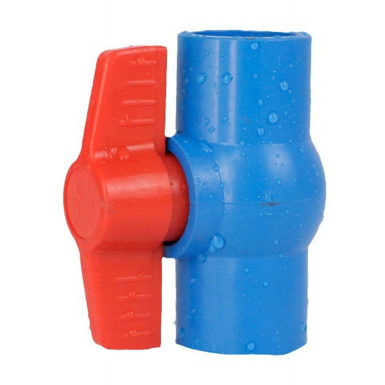 PVC ball valve water supply pipe plastic valve switch socket upper and ...