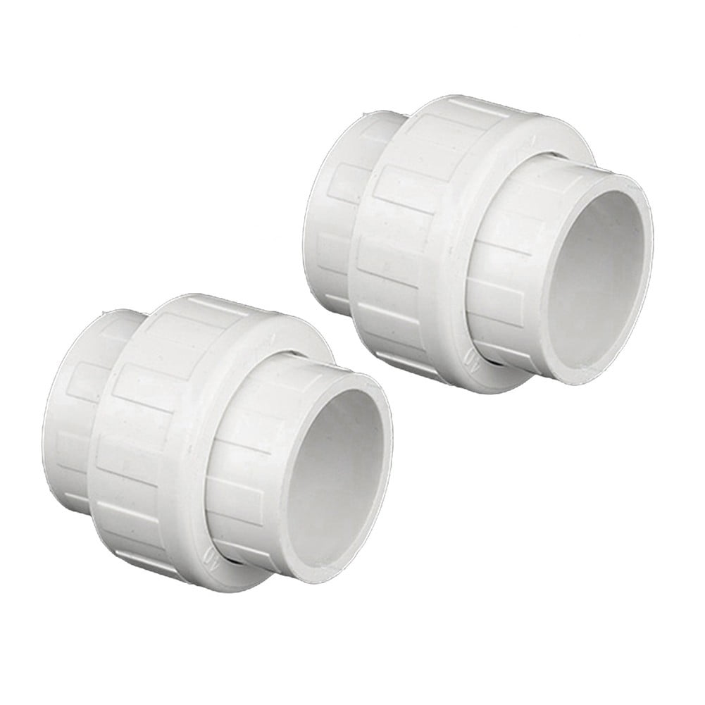PVC union water supply pipe joint pipe accessories 40mm - Walmart.com