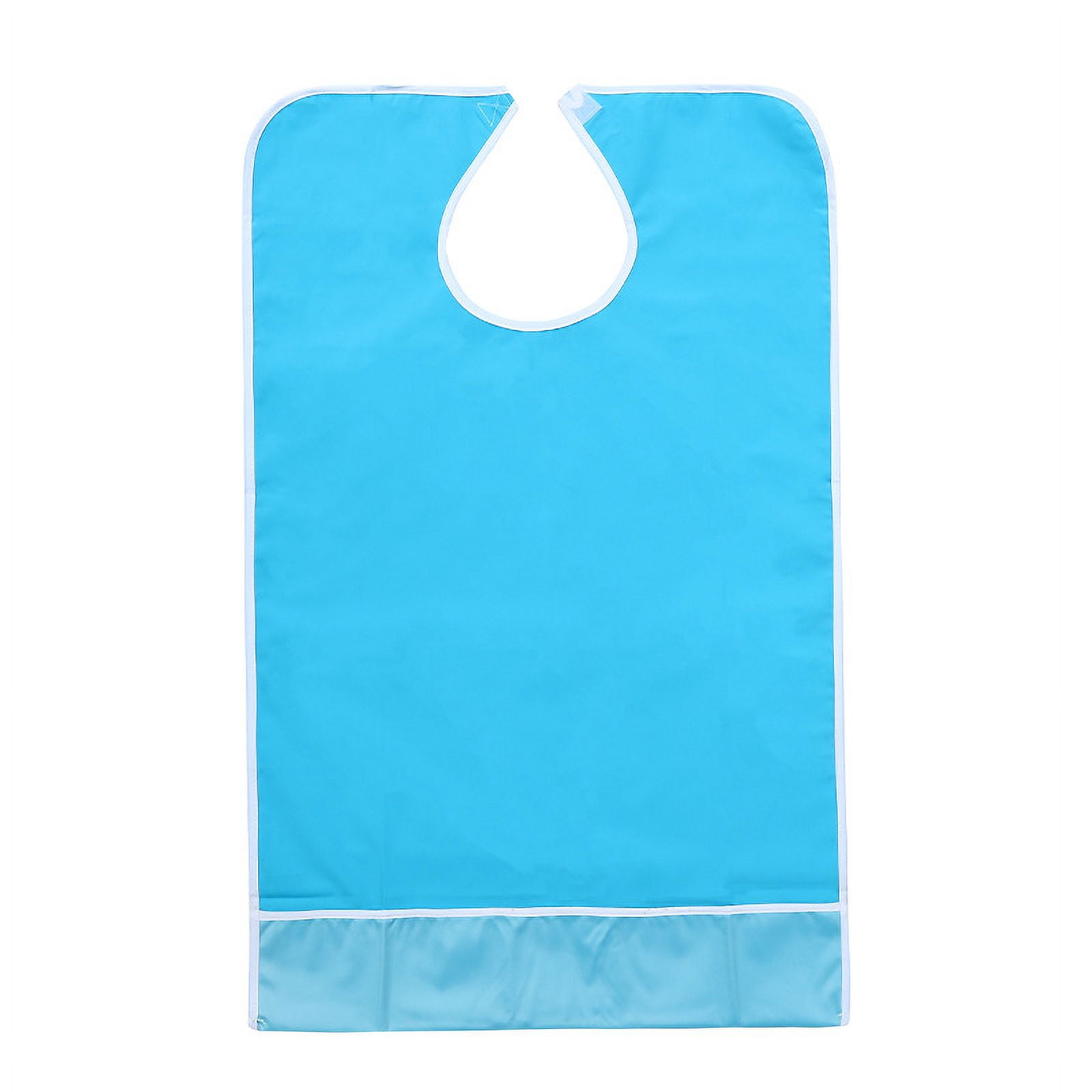 PVC waterproof and oil-free adult bib for elderly patients eating and ...