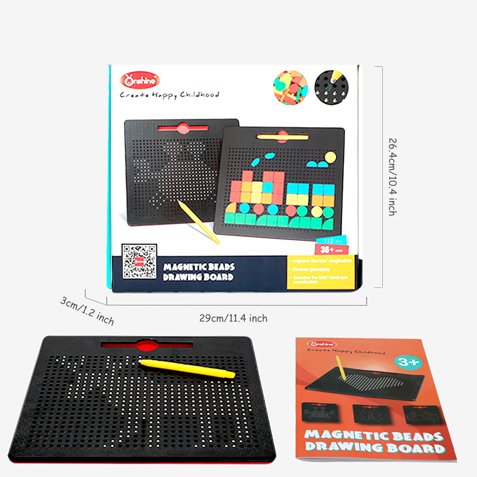 PVCS Toys under $5 Multifunction Magnetic Tablet Drawing Board Steel ...