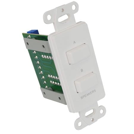 PVCS2 - SPEAKER SWITCH BOX 2WAY PUSH A B OR A AND B DECORA - Walmart.com