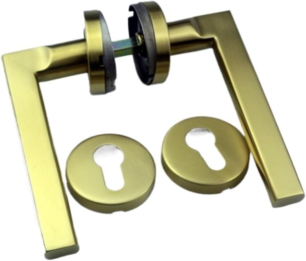 PVD Golden Stainless Steel Stamping Handle Lock Imitation Precision ...