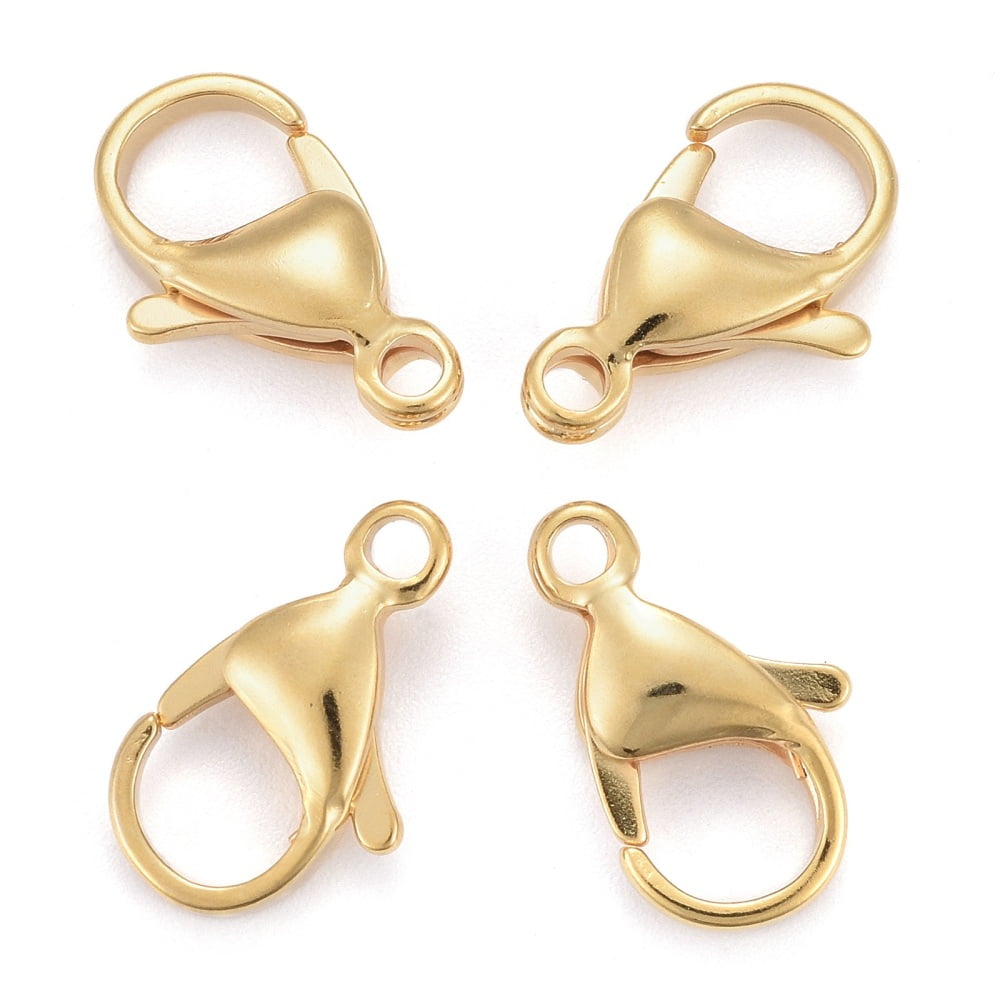 PVD Vacuum Plating 304 Stainless Steel Lobster Claw Clasps Parrot ...