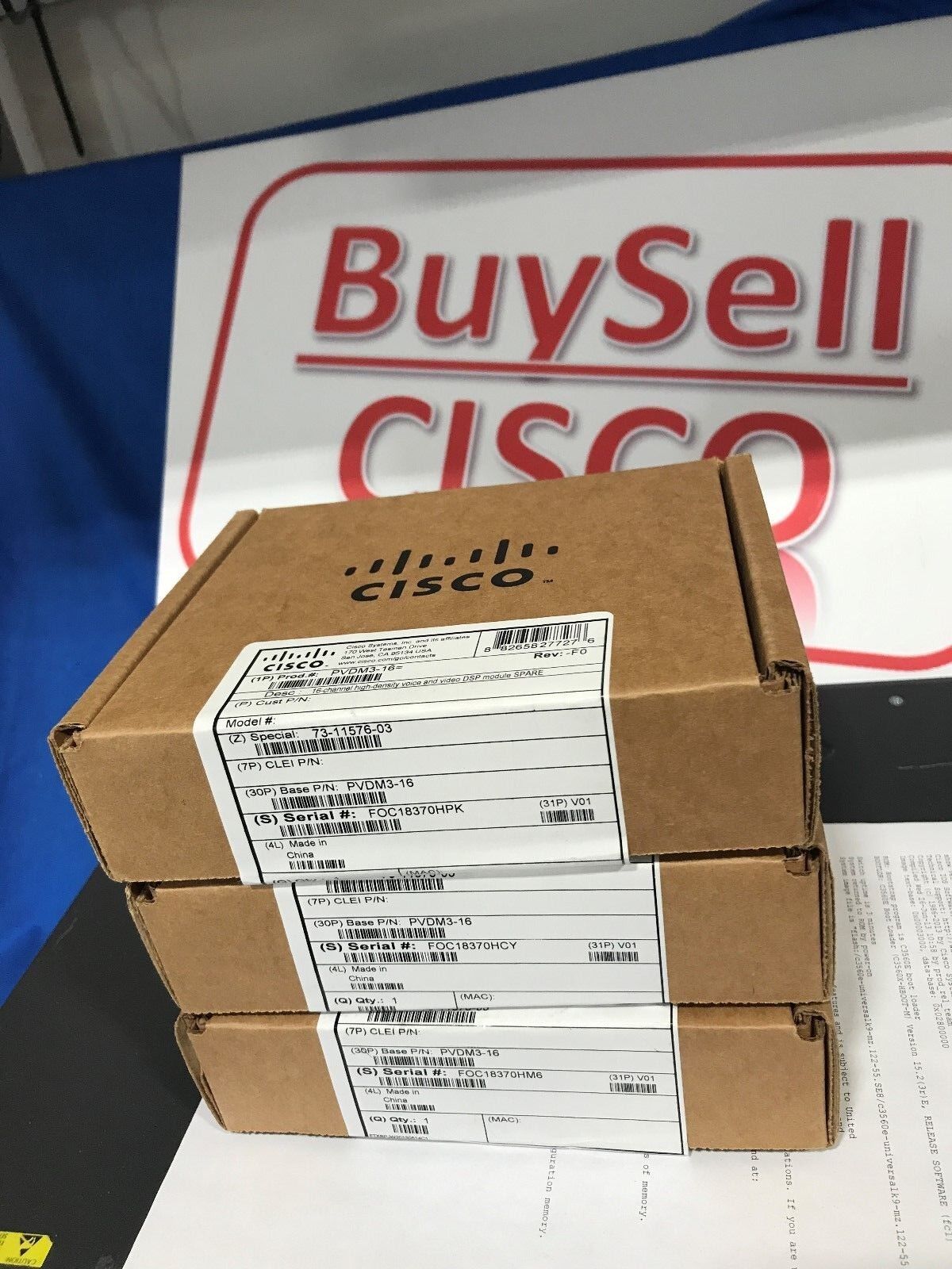 PVDM3-16 16-Channel High-density Voice and Video DSP Module NEW Sealed ...