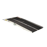 Aluminum Portable 8-foot Utility Ramp for Wheelchair, Handicap Mobility ...