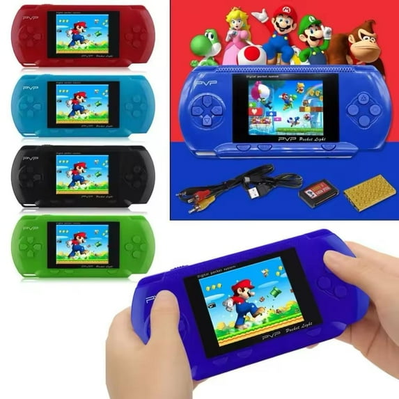 PVP Retro Handheld video gameconsole, Mini Arcade Machines Built-in ...
