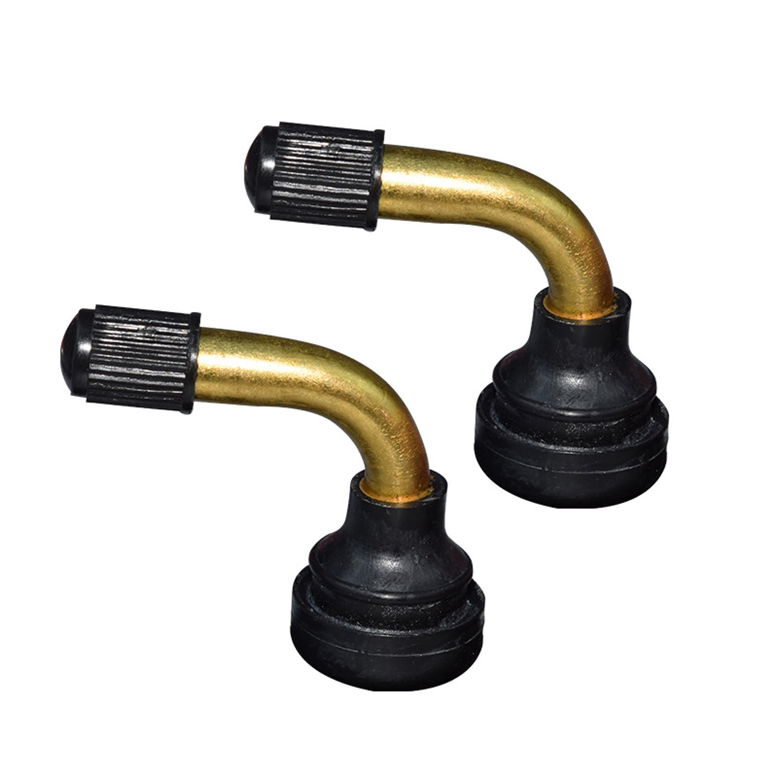 PVR40 50 60 70 Tire Valves Stem 90 Degree Bent Rubber Base Wheel Tyre ...