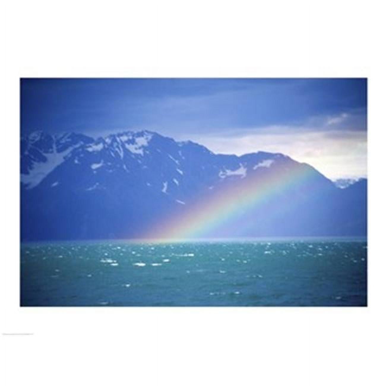 PVT/Superstock Rainbow over a sea Resurrection Bay Kenai Fjords National Park Alaska USA ...