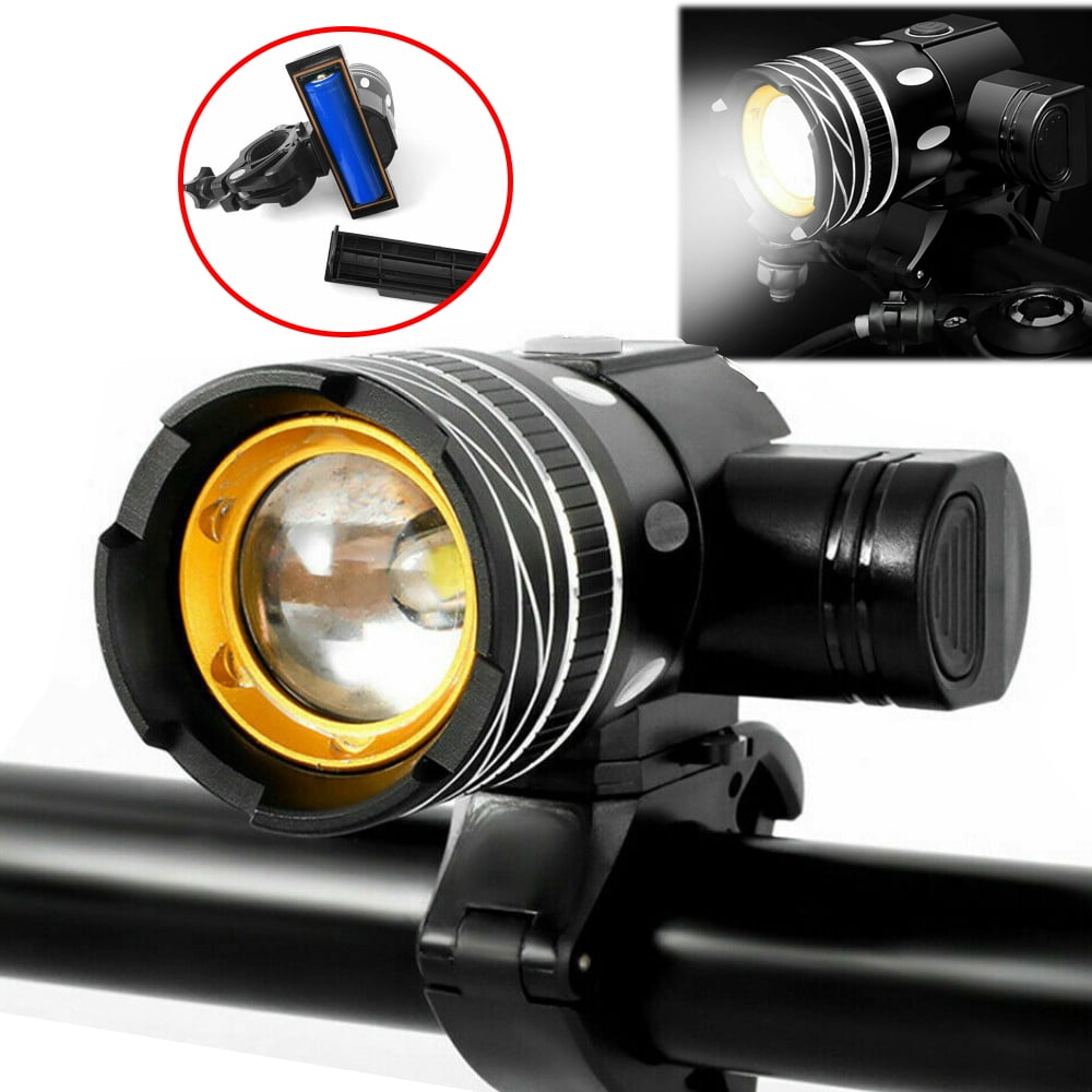PVUEL Rechargeable Bicycle Headlight, MTB Front light IP65 LED Grip ...