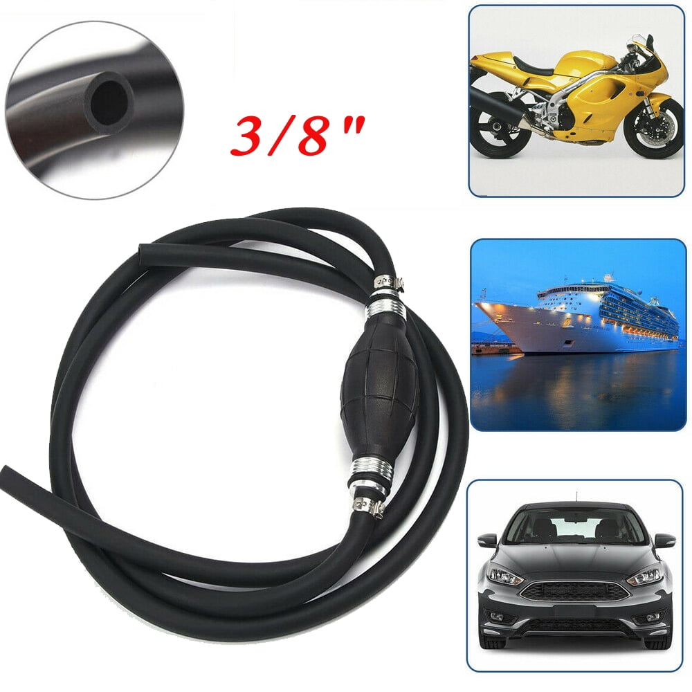 PVUEL Universal Fuel Gas Hose Line Assembly Outboard Marine for Car ...