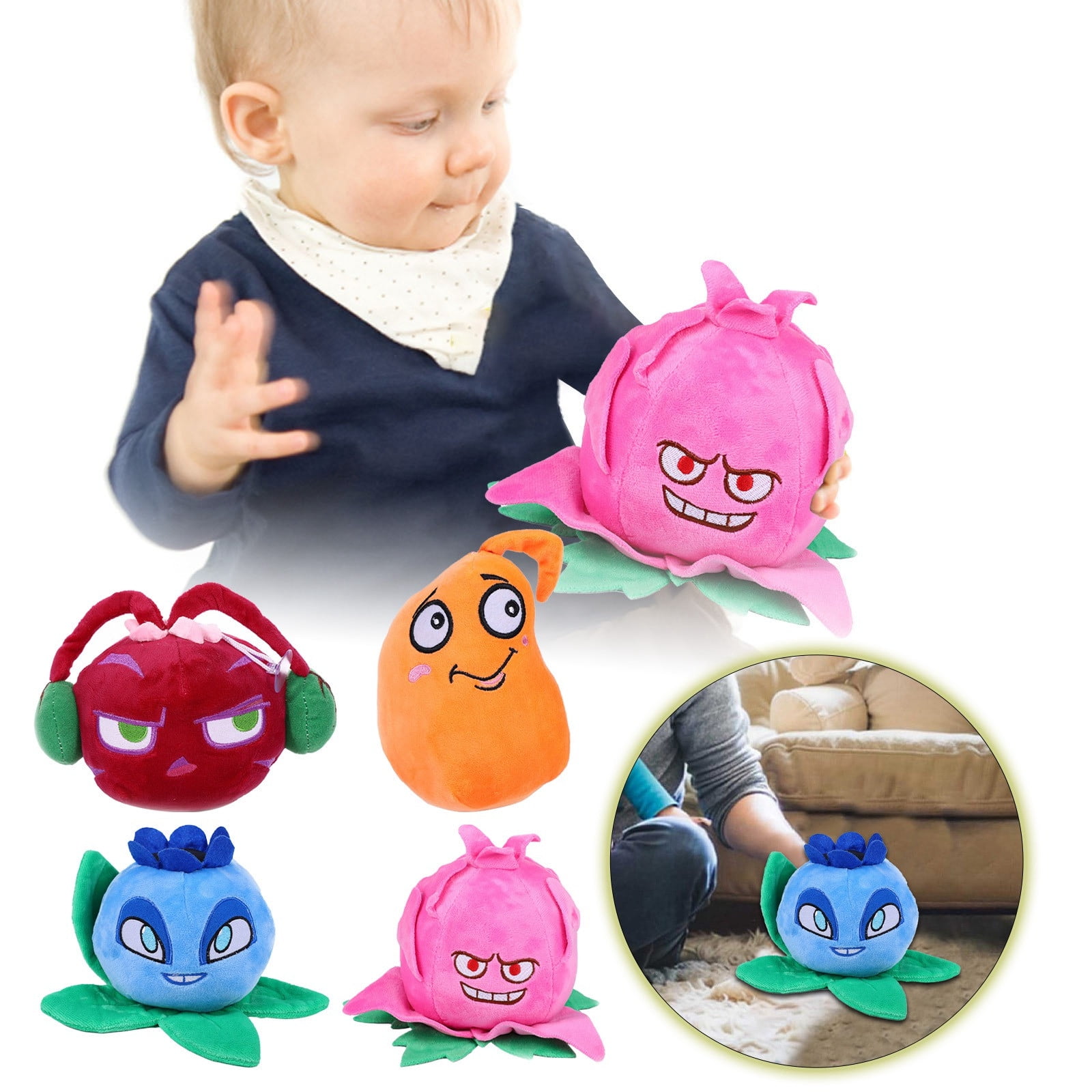 PVZ Zombie Plush Plants vs Zombies Plush Toy, PVZ Soft Stuffed Doll ...