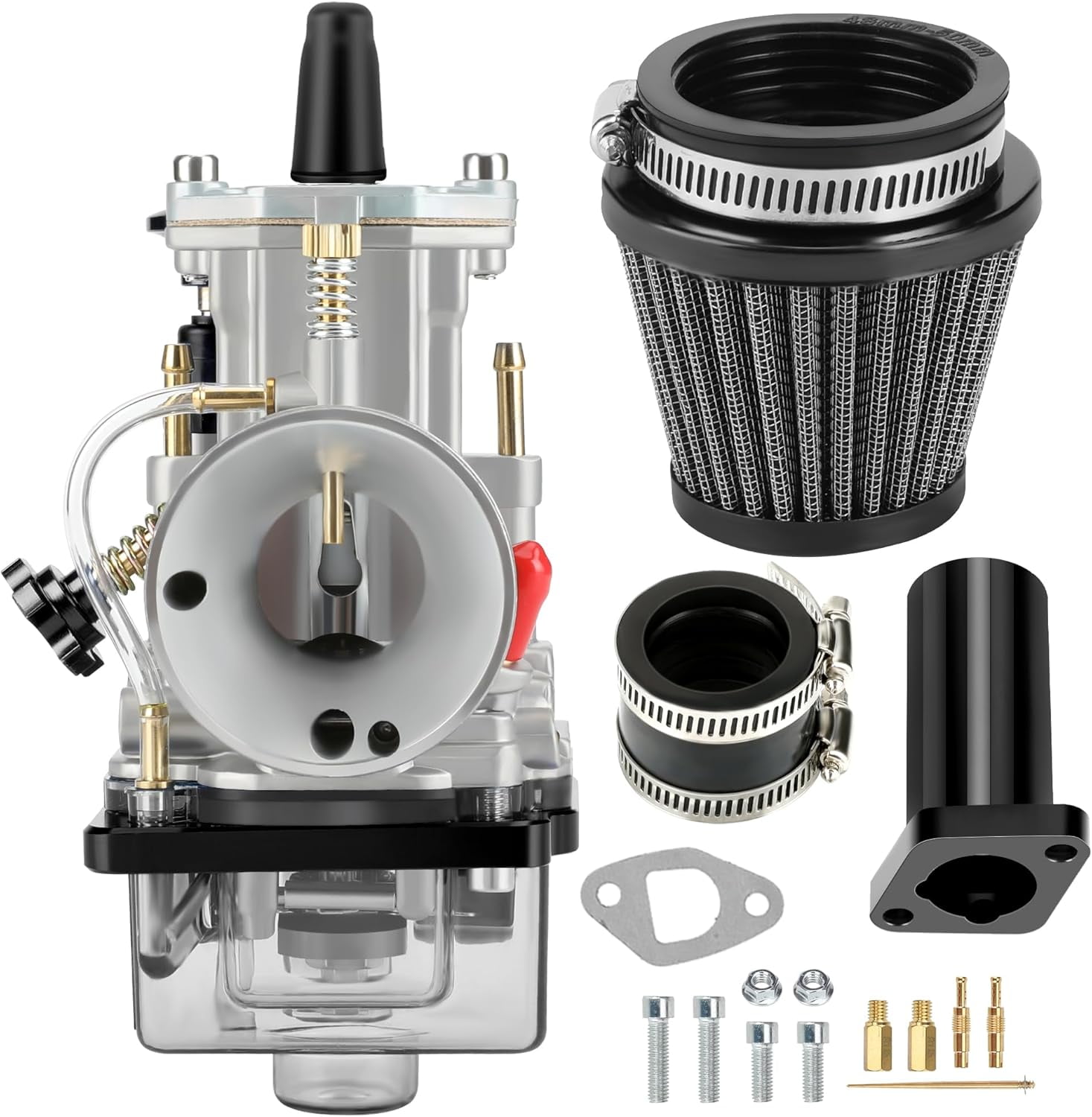 PWK 24 mm Carburetor Intake Pipe Assembly for Predator 212 224cc 196cc ...