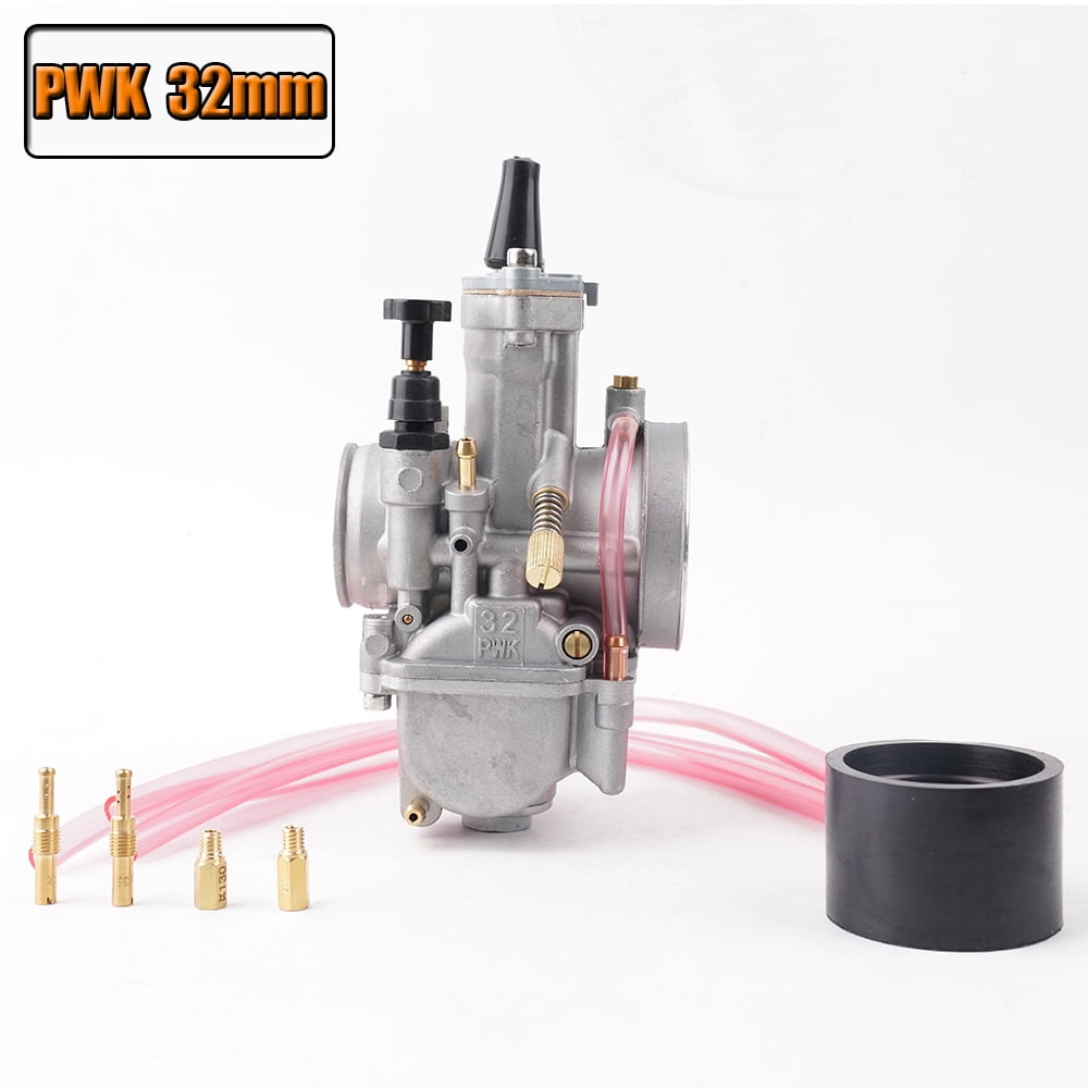 PWK Motorcycle Carburetor Power Injection For Racing Flat Side OKO Mikuni ATV Yamaha Universal ...