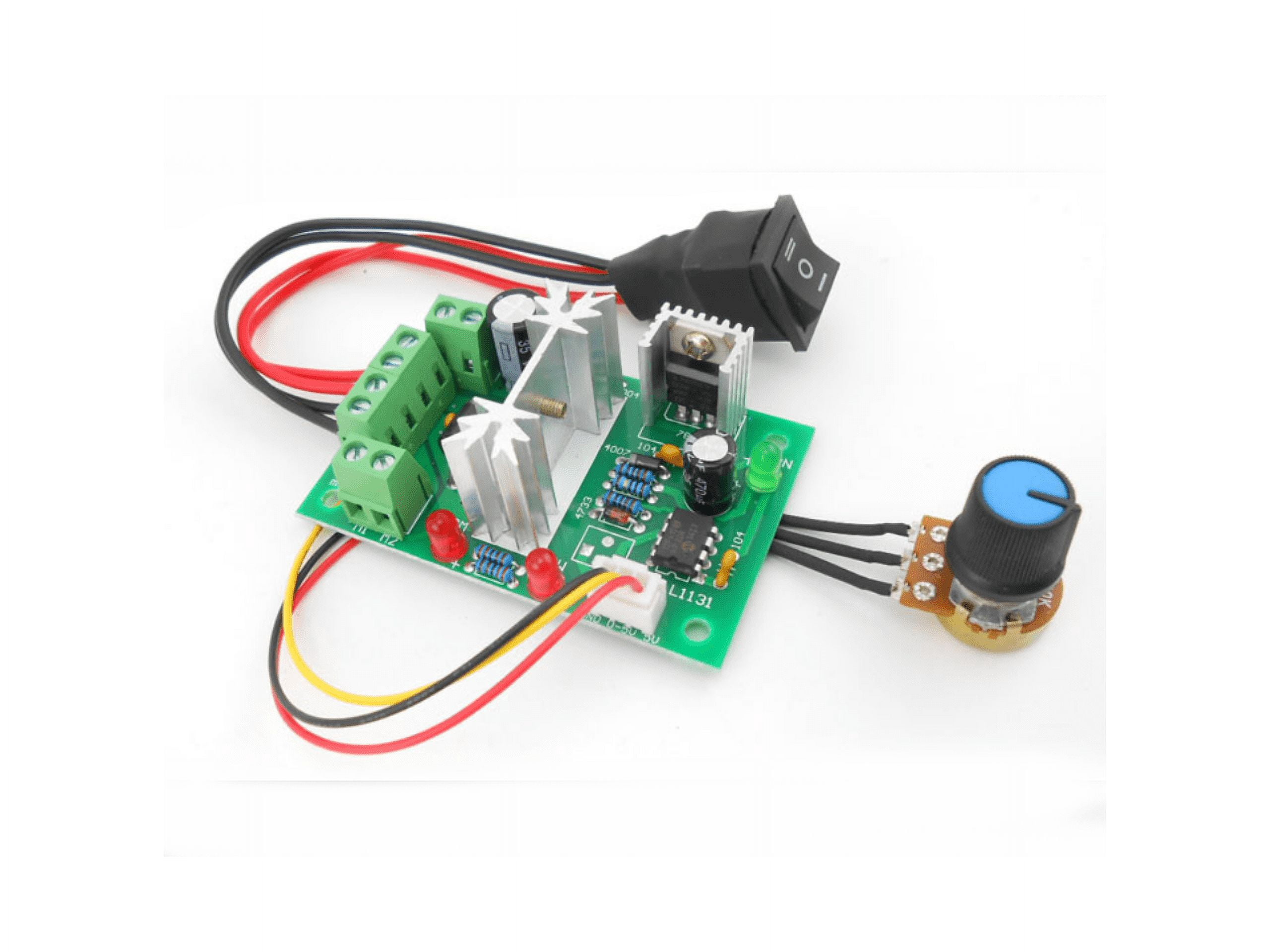 PWM DC Governor 6-30V PLC 0-5V control 6V 12V 24V motor driver module ...