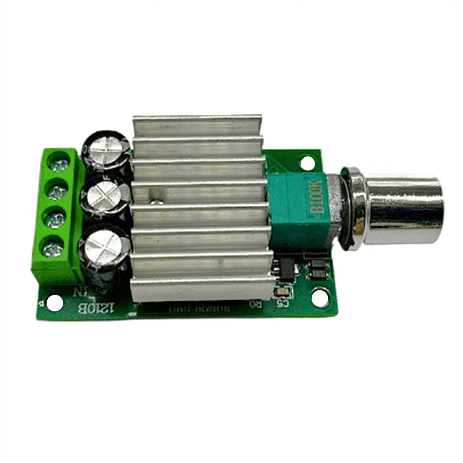 PWM DC Motor Speed Controller 12V 24V 10A Adjustable Speed Regulator ...